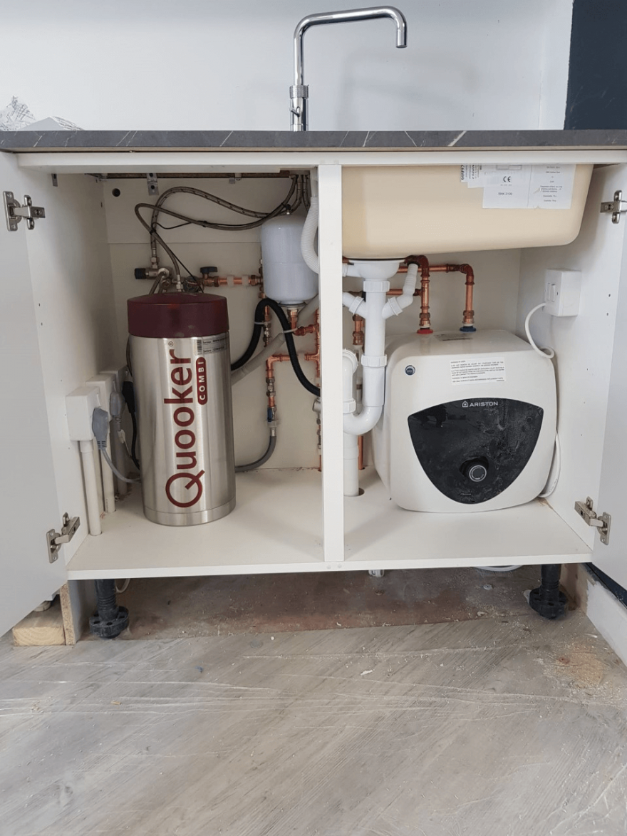 Installation of Tea point in Leeds. - Z2Engineering